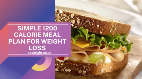 Simple 1200 Calorie Meal Plan for Weight Loss in 7 Days - Cookright.co.uk